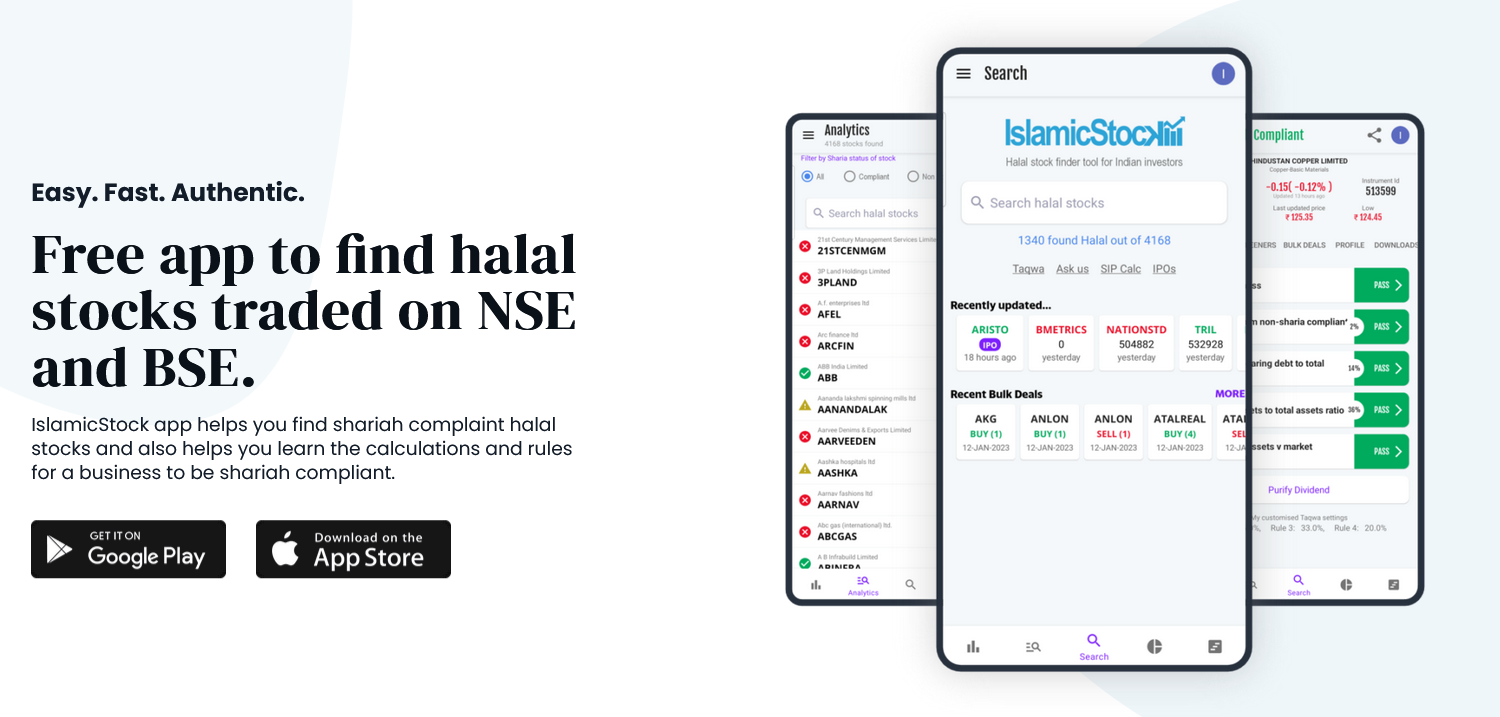 IslamicStock : Free App To Find Halal Stocks